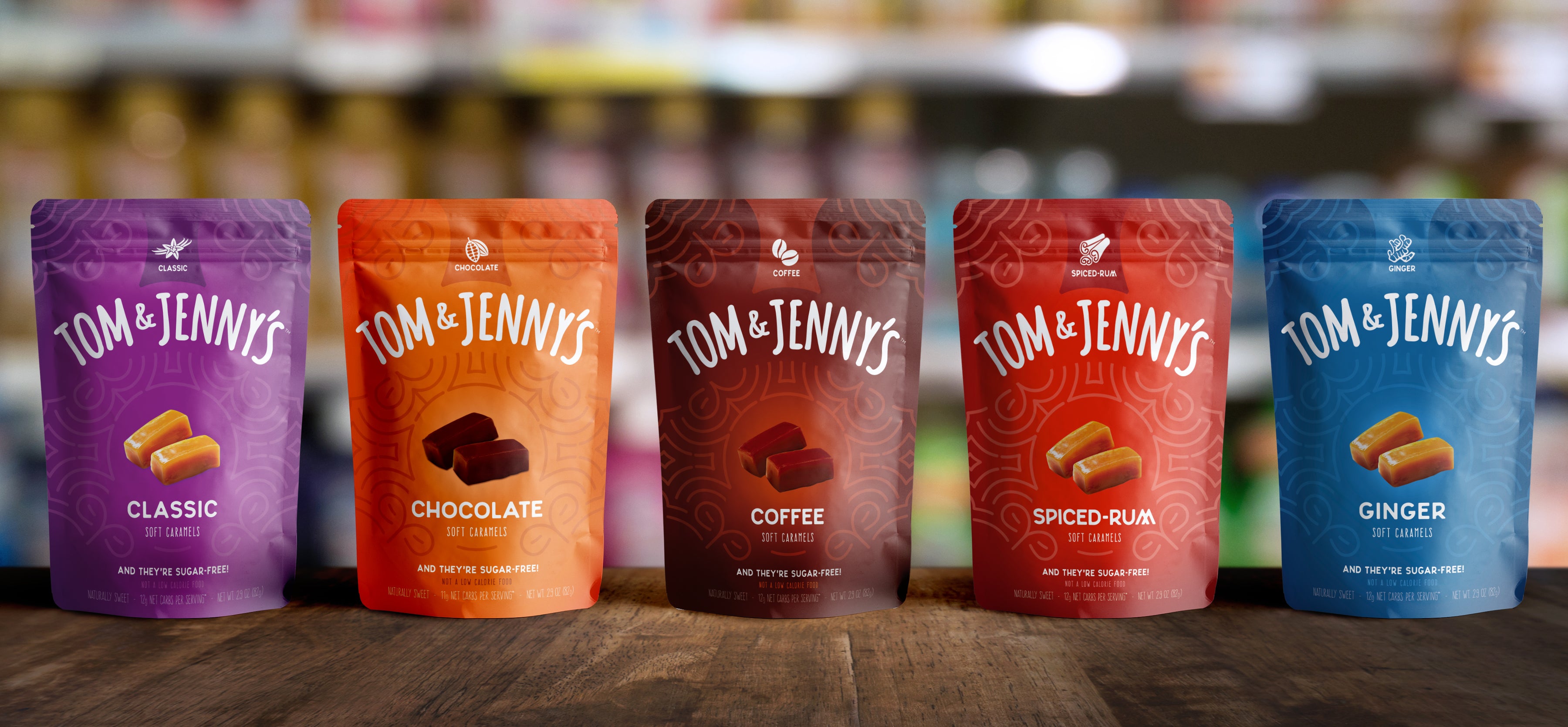 Tom & Jenny's | World's Best Sugarfree, Low-Carb Caramel